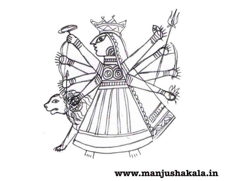 Motifs in Manjusha Art – मंजूषा कला